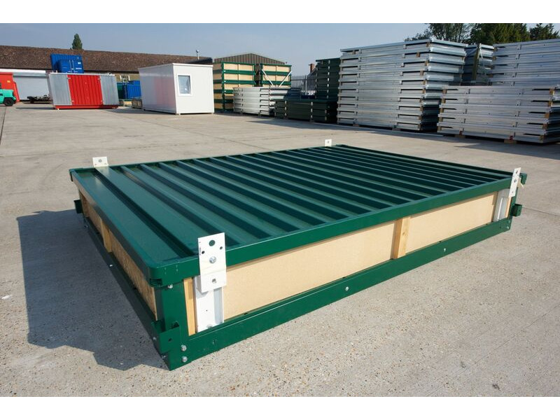Flat Pack Shipping Containers 14ft / 4.3m x 2.3m | £4385.00 | Flat Pack ...