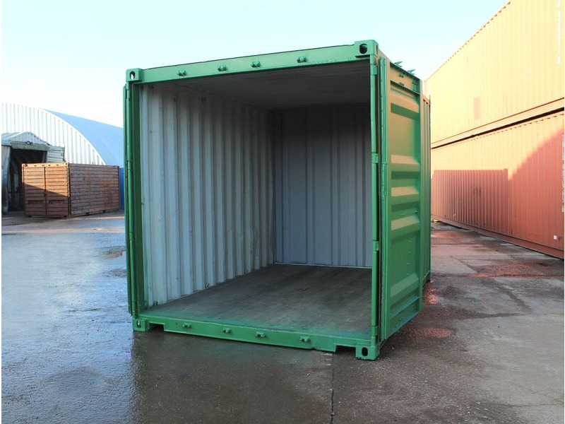 SHIPPING CONTAINERS 12ft Used Container - S2 Doors | £1520.00 | 11ft to ...