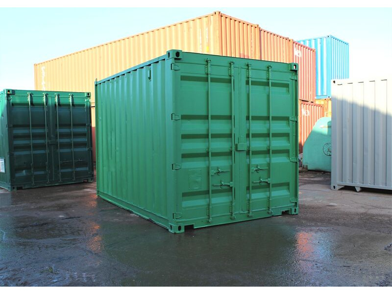 SHIPPING CONTAINERS 12ft Used Container - S2 Doors | £1520.00 | 11ft to ...