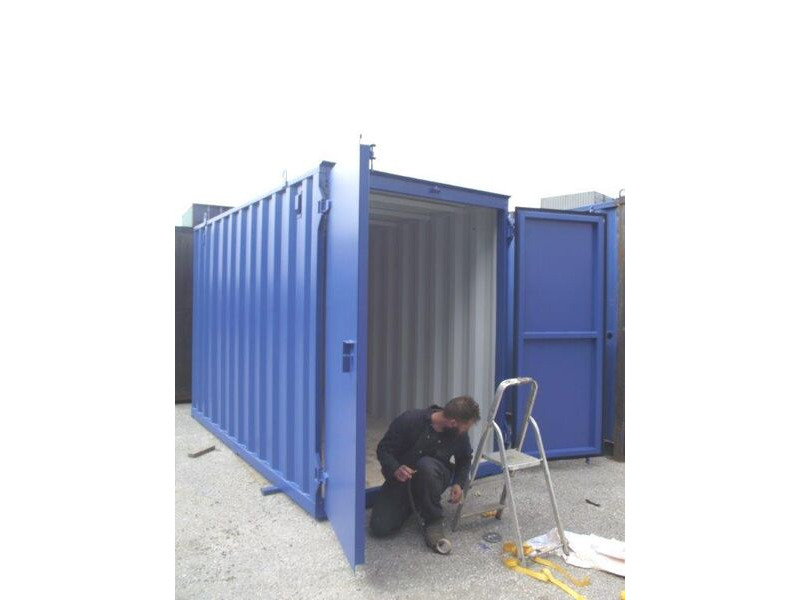 SHIPPING CONTAINERS SlimLine 6ft wide x 10ft long SLM610 | | New Builds ...