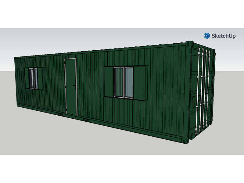 Shipping Container Conversions 30ft WorkBox | £9445.00 | Workshops ...
