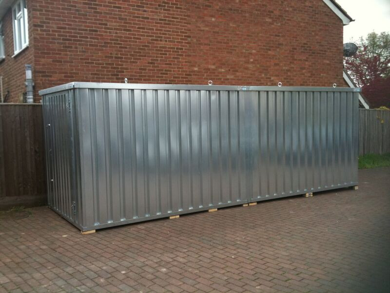 Flat Pack Shipping Containers Broxbourne Sports Club Flat Pack ...
