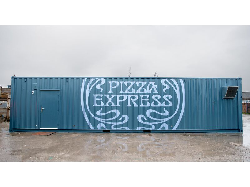 Shipping Container Conversions 40ft Pizza Express Pod CS99053 | | Case ...