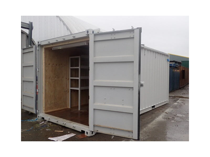 Shipping Container Conversions 20ft Sliding roof CS23516 | | Case ...