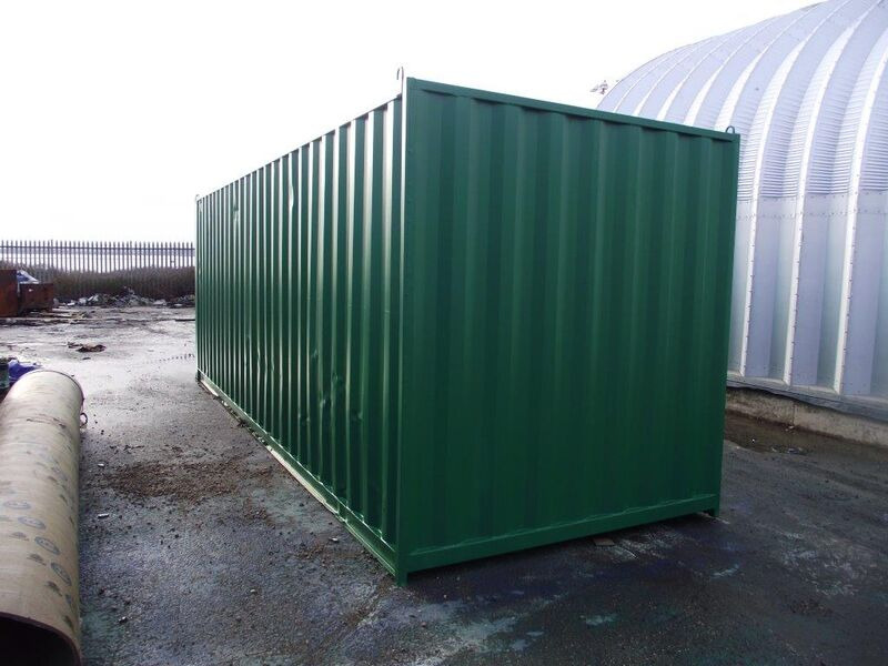 SHIPPING CONTAINERS 25ft Used Container - S2 Doors | £1525.00 | 20ft to ...