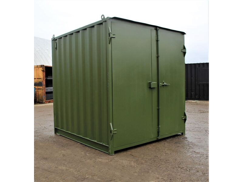SHIPPING CONTAINERS 8ft Used Container - S1 Doors | £1450.00 | 5ft to ...