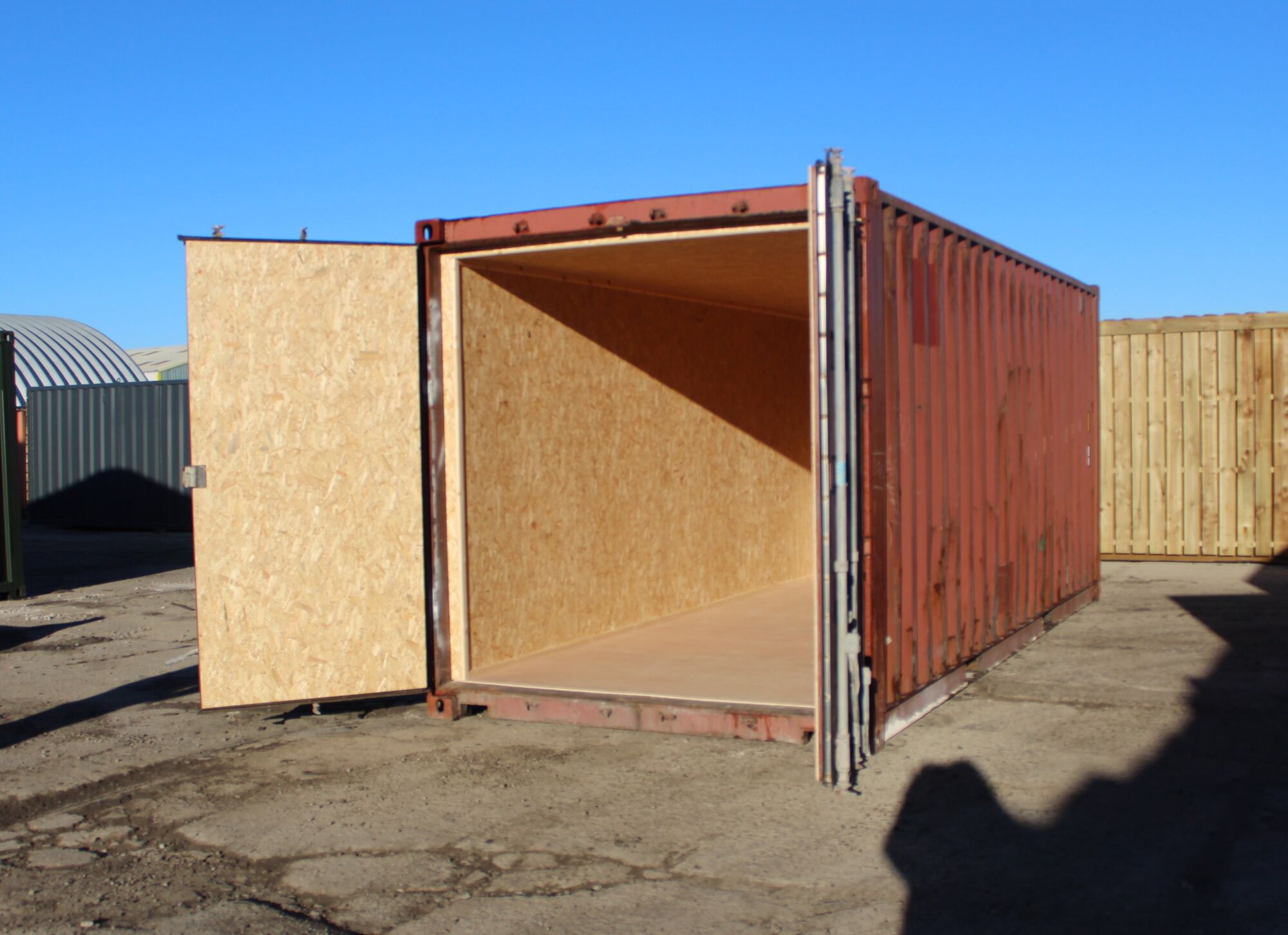 SHIPPING CONTAINERS DryBox 20 OSB Lined - OFF131361 ***UNDER OFFER ...