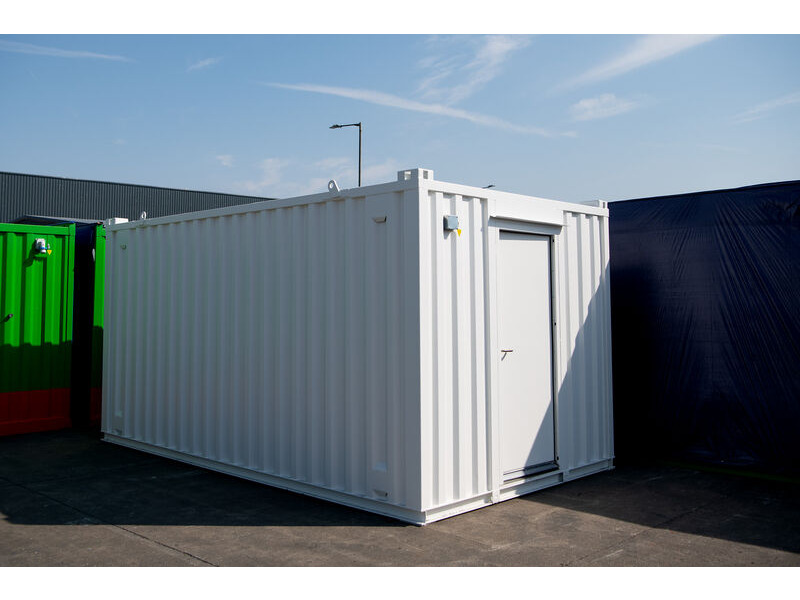 SHIPPING CONTAINERS New Build Anti-Vandal Office - 16ft x 9ft | £7355. ...