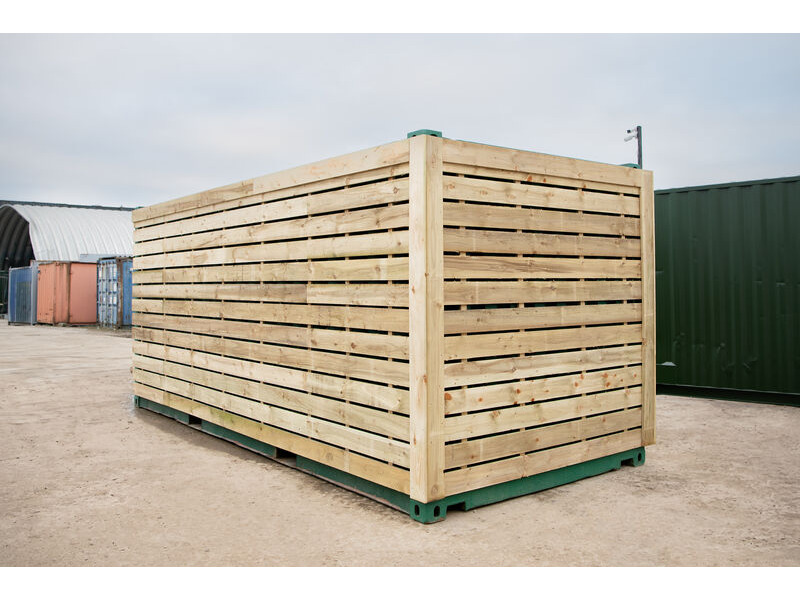 SHIPPING CONTAINERS Used 20ft Container with Cladding - OFF132916 | £ ...