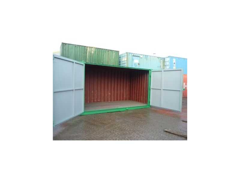 Shipping Container Conversions 16ft extra wide doors CS18310 | | Case ...