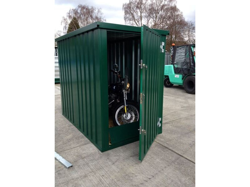 Flat Pack Shipping Containers Bike Store 2.5m x 1.5m | £1270.00 | Flat ...