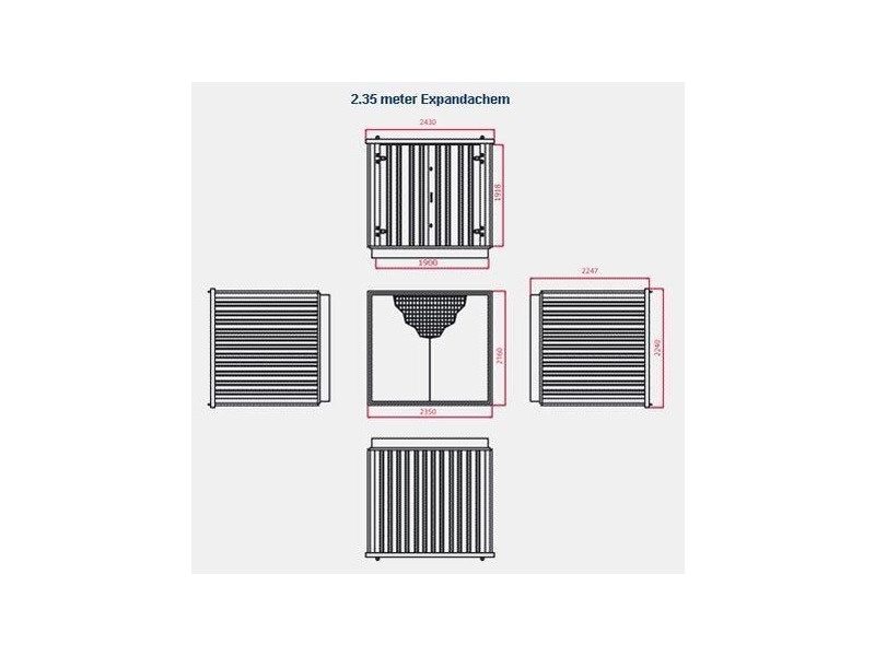 Flat Pack Shipping Containers Chemical Store 2m x 2.1m C1 | £2240.00 ...