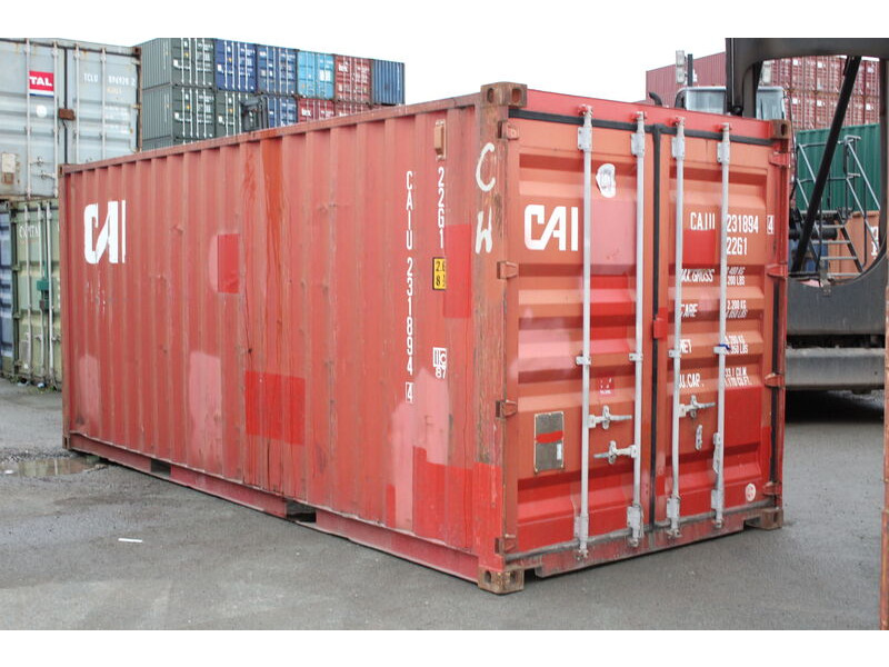 SHIPPING CONTAINERS 20ft Shipping Container - Original Doors | | 20ft ...