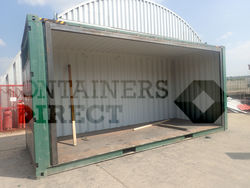 CONTAINER CONVERSIONS Garage unit 24ft x 20ft CS37850 :: £29260.00 ...