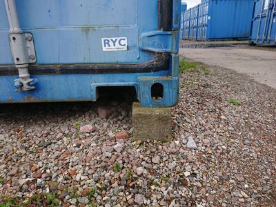 The Bottom Line - What To Put Under Your Shipping Container :: Shipping ...