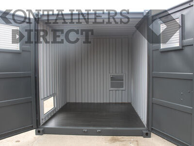 10ft New Build Equipment Stores - Case Study :: Shipping Container Blog ...